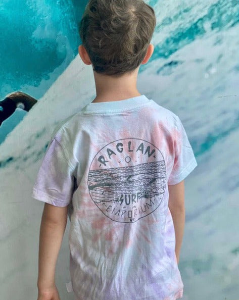 RSE KIDS TIE DYE TEE - PPG – Raglan Surf Emporium